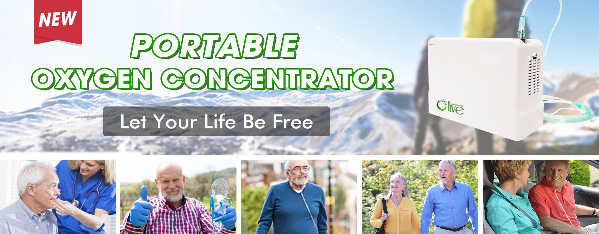 Olive Medical Oxygen Concentrator | Wholesale Oxygen Concentrator Supplier