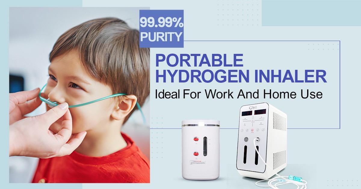 Custom Home Molecular Hydrogen Inhalation Device H2 Inhalation Machine