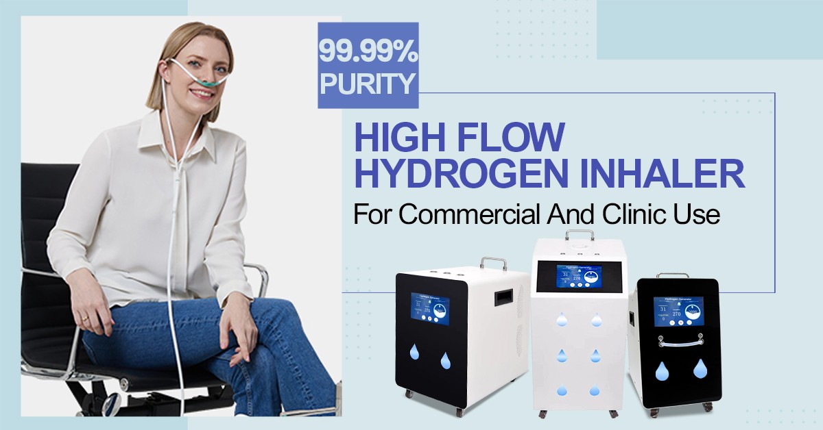 Commercial Use Clinical High Flow Hydrogen Inhalation System Factory China