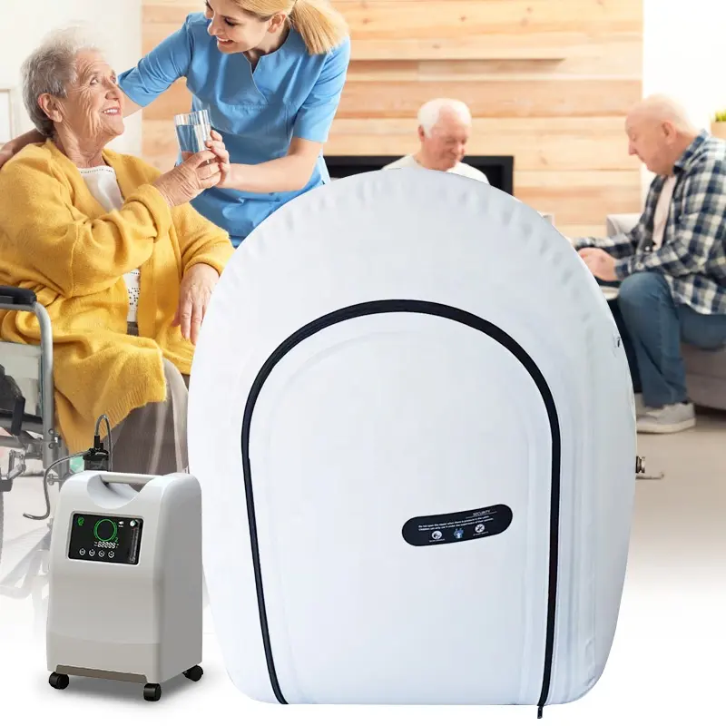 Wheelchair Portable Lying Type Hyperbaric Chamber for Home Use