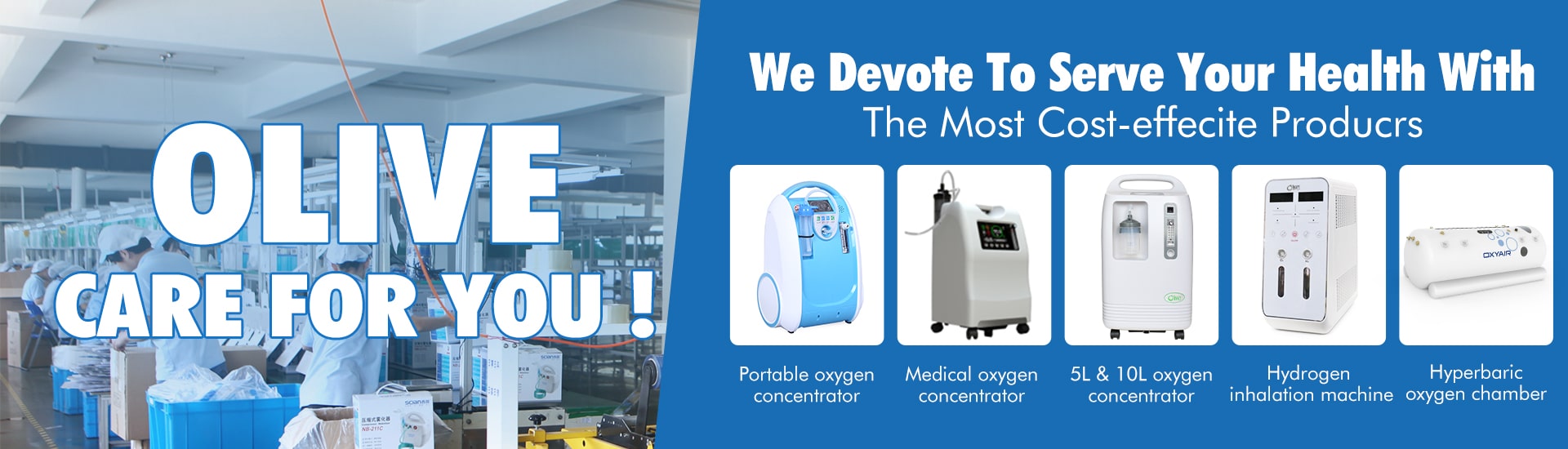 China Olive | Direct Supply Oxygen Concentrator Related Products
