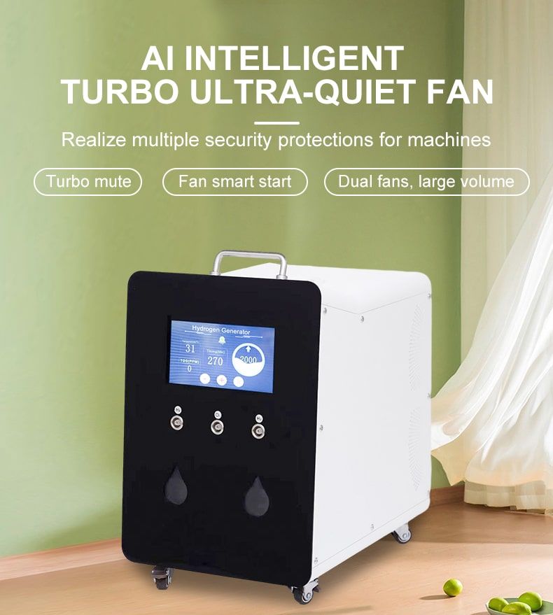 3000ml High Flow Hydrogen Breathing Machine Browns Gas Factory China