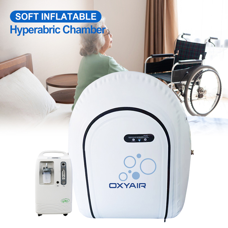 Wheelchair Portable Lying Type Hyperbaric Chamber for Home Use